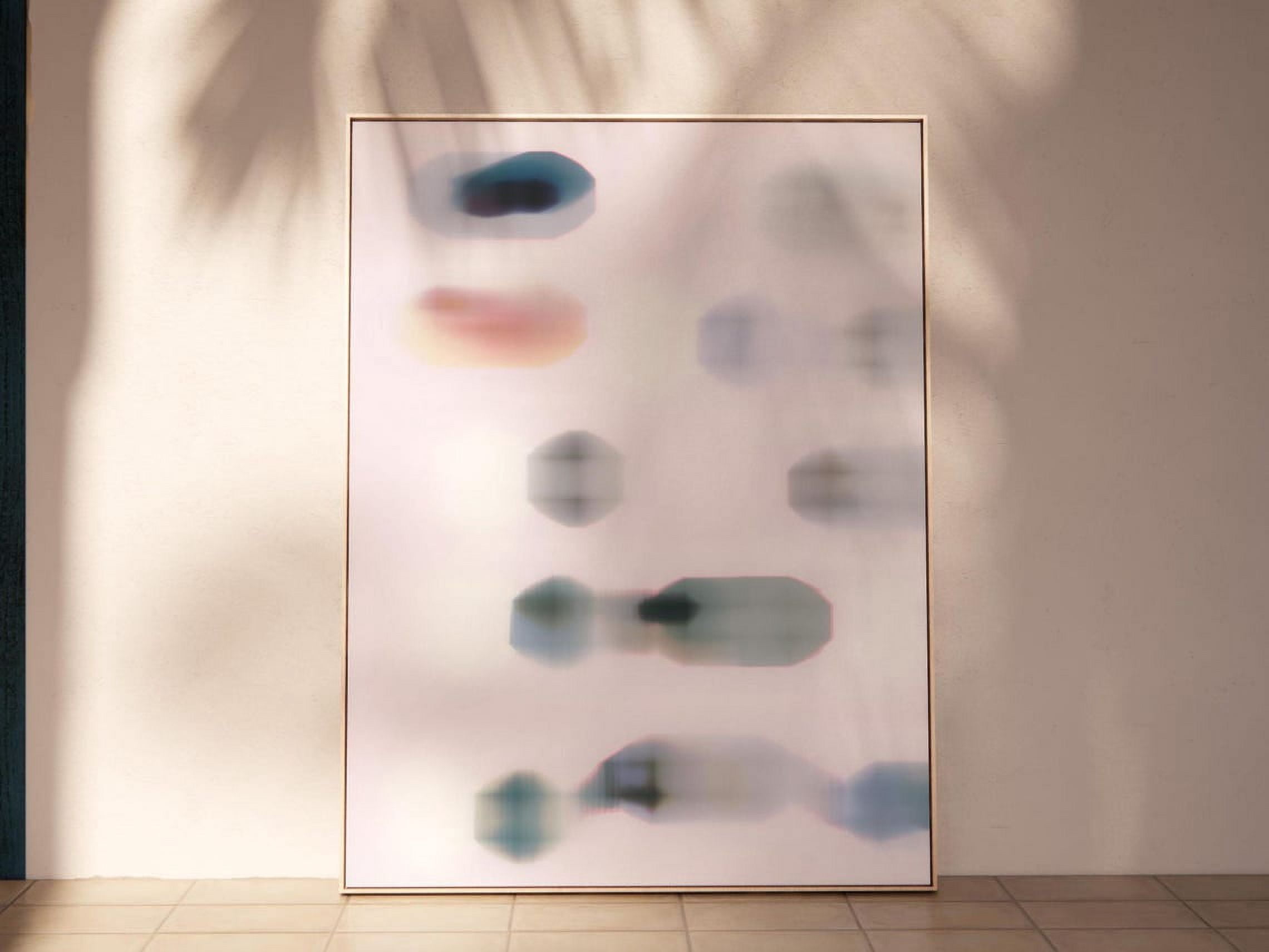 Kna Prints - Trendy Blur Mid Century Modern Abstract Art , Large ...