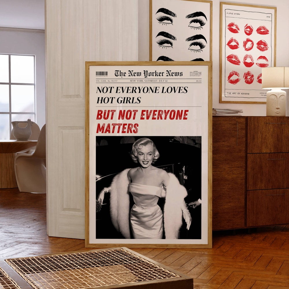 Kna Prints - Trendy Newspaper Headline Poster, Hot Girls Poster ...