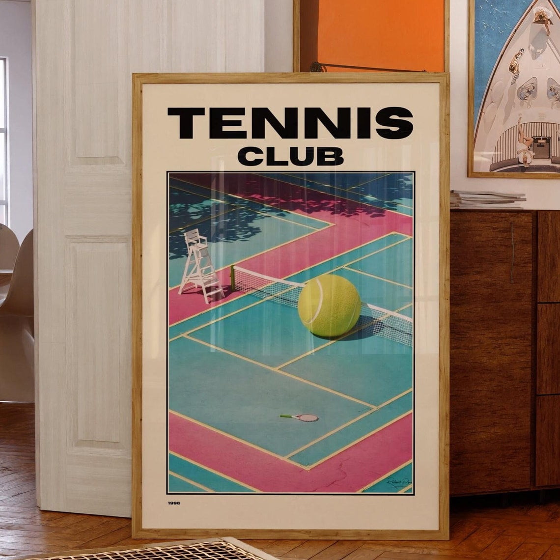 Kna Prints - Trendy Retro Poster, Typography Print, 70S Aesthetic ...