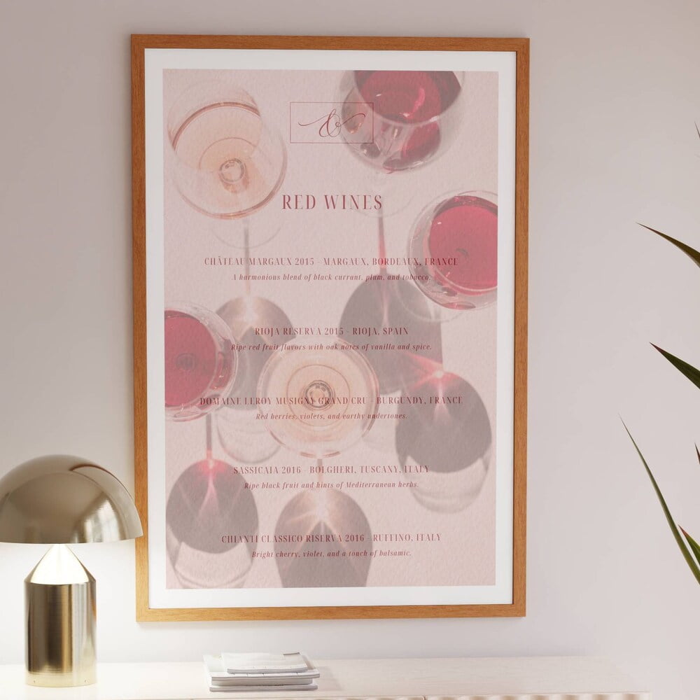 Kna Prints - Trippy Drinks Menu Print, Retro Bar Cart Wall Art, Trippy ...