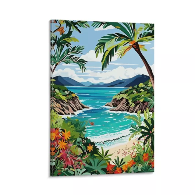 Kna Prints - Trunk Bay Beach Us Virgin Islands Matisse And Rousseau ...