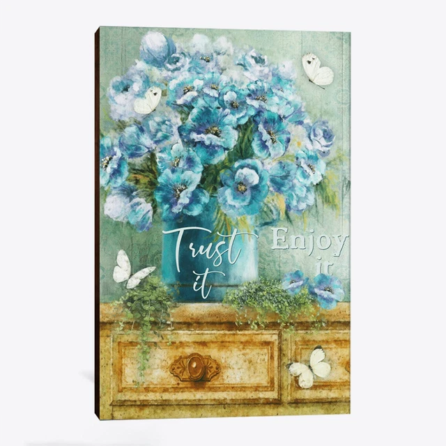 Kna Prints - Trust It Enjoy It God Prints Christian Ecorr - Bible Verse ...