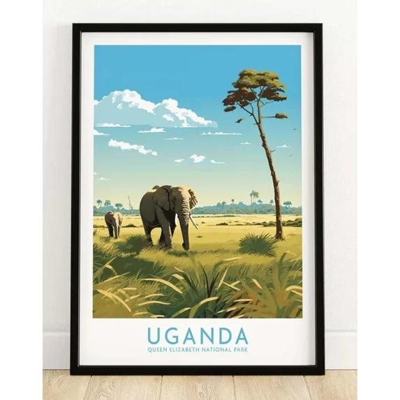 Kna Prints - Uganda Wall Art | Modern Style For Home Decor, Living Room ...
