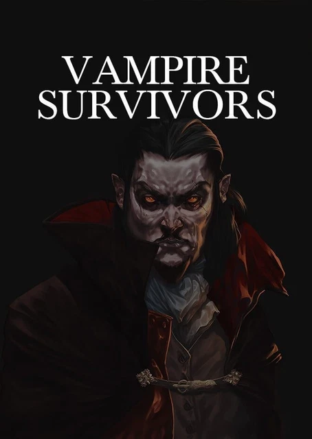 Kna Prints - Vampire Survivors Poster For Home Decor, Living Room ...