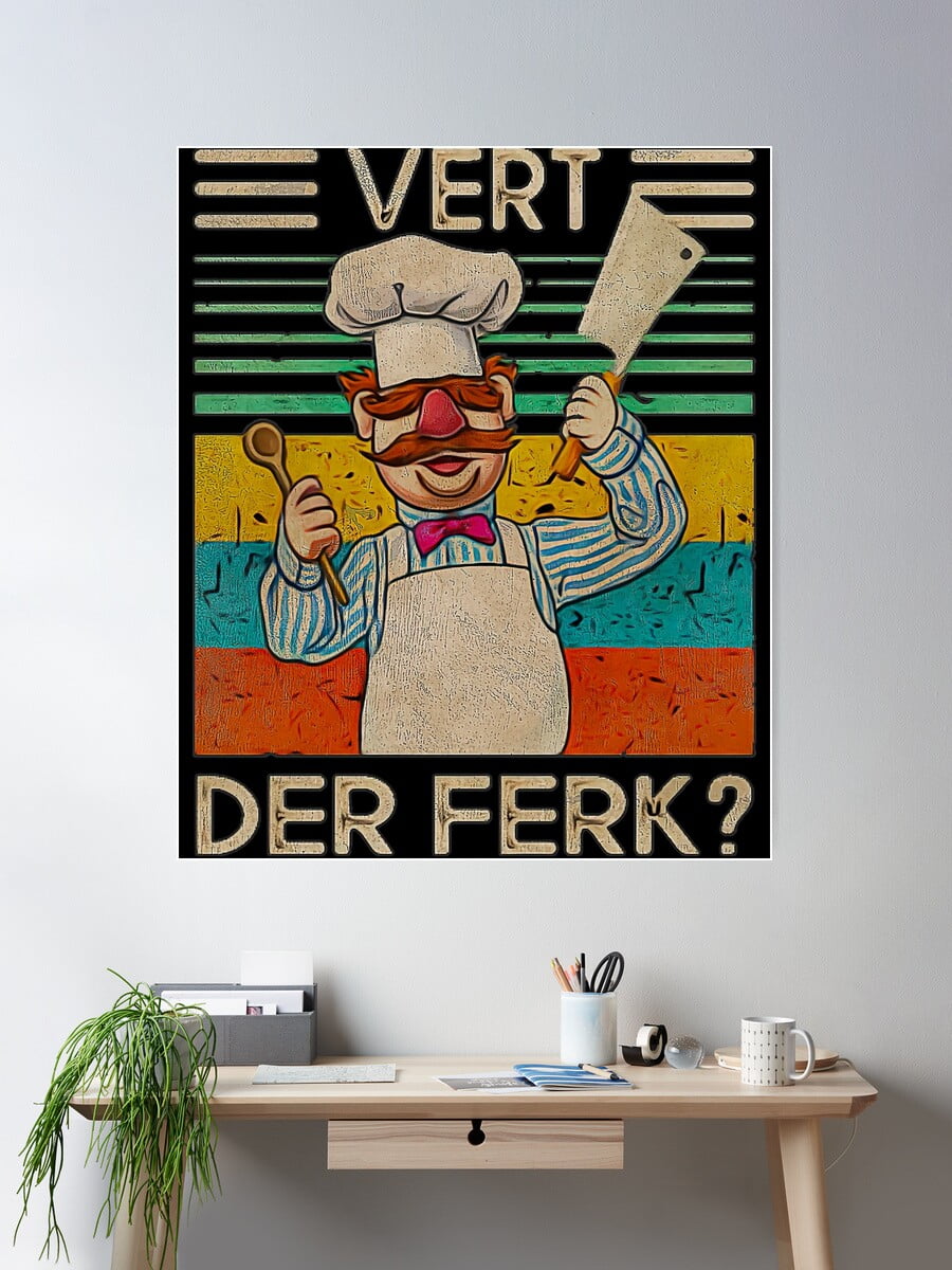 Kna Prints - Vert Der Ferk Poster , UNFRAMED-8x12 - Walmart.com