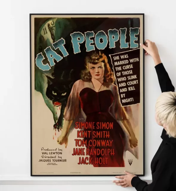 Kna Prints - Vintage Classic Film Noir Horror Poster – Vintage Gothic ...