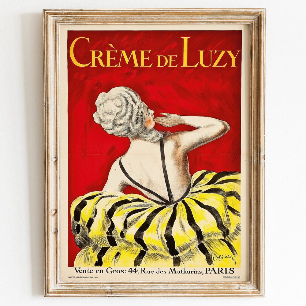 Kna Prints - Vintage French Beauty Poster, French Vintage Ad, Woman ...