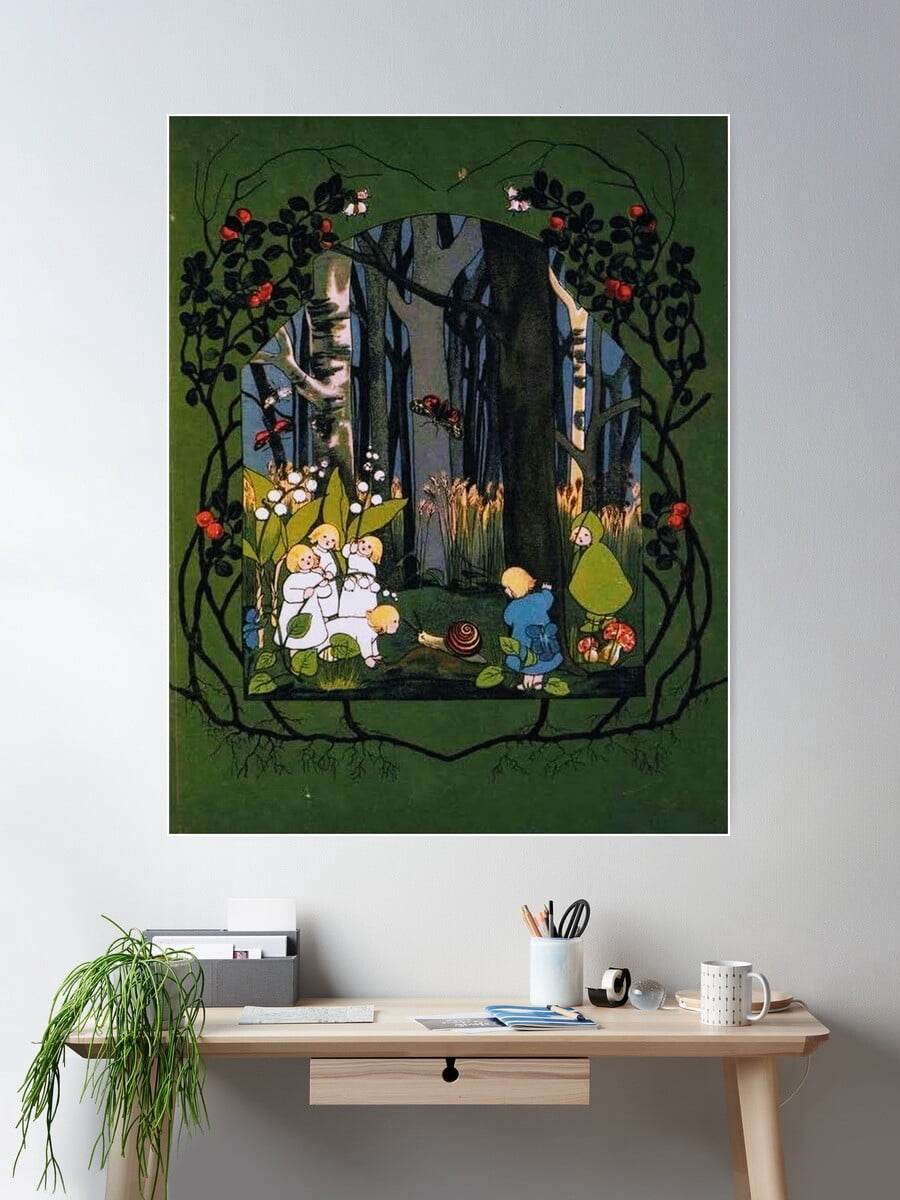 Kna Prints - Vintage Illustration Story Of The Root Children By Sibylle ...