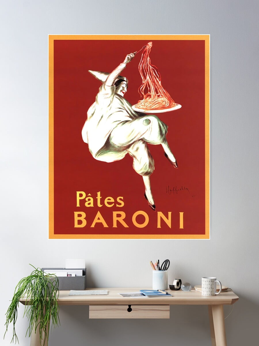 Kna Prints - Vintage Italian Spaghetti Pasta Poster Food Art Italy ...