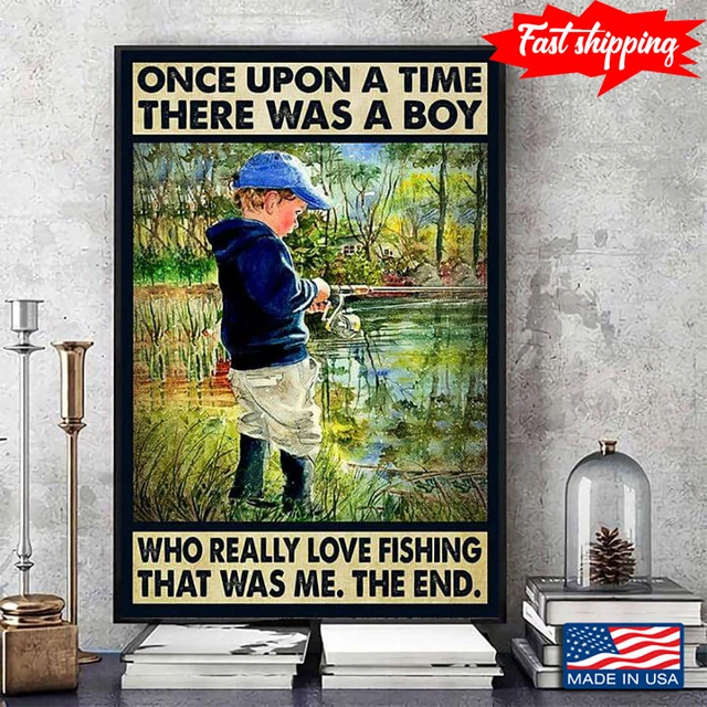 Kna Prints - Vintage Little Boyishing Once Upon A Time There Was A Boy ...