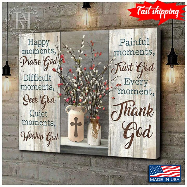 Kna Prints - Vintage White &Amp Red Tinylowers Happy Moments, Praise ...