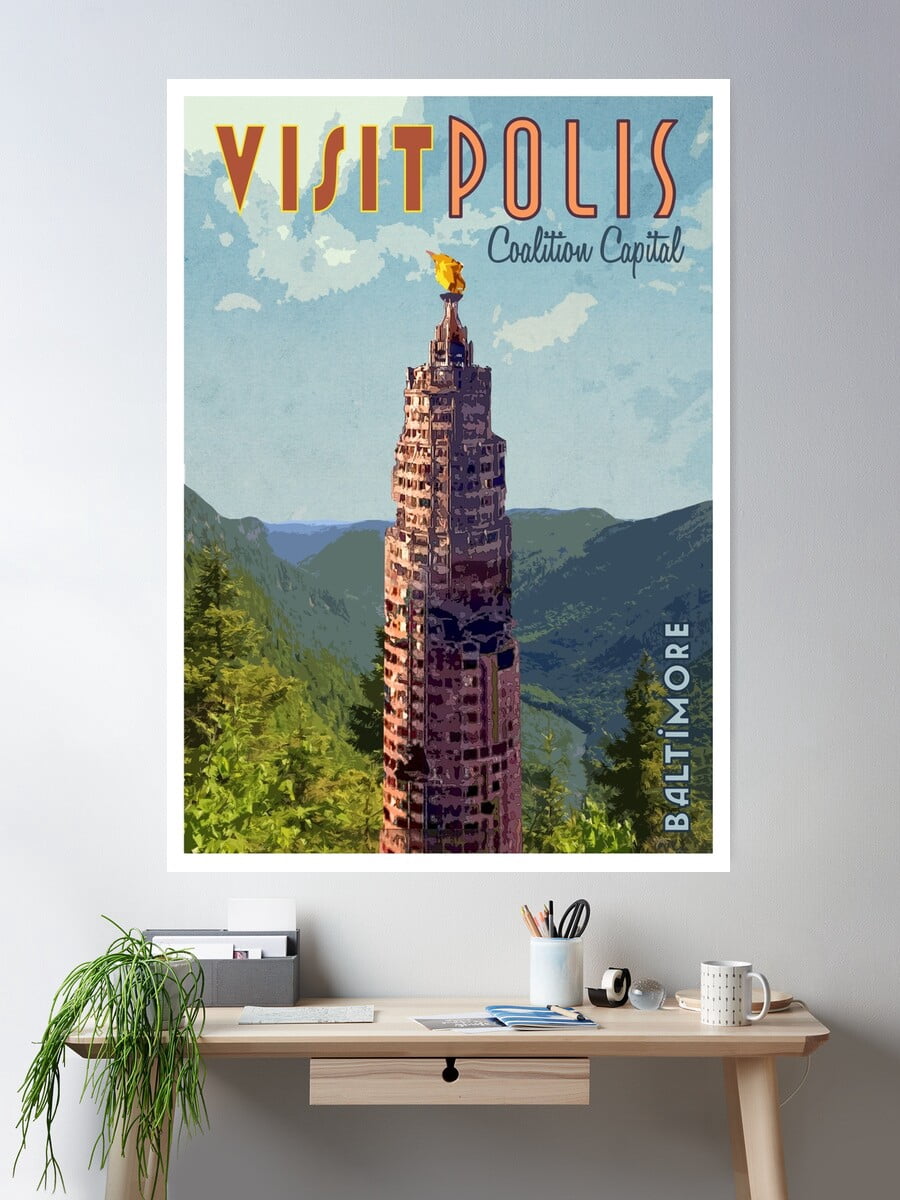 Kna Prints - Visit Polis Poster, UNFRAMED-12x18 - Walmart.com