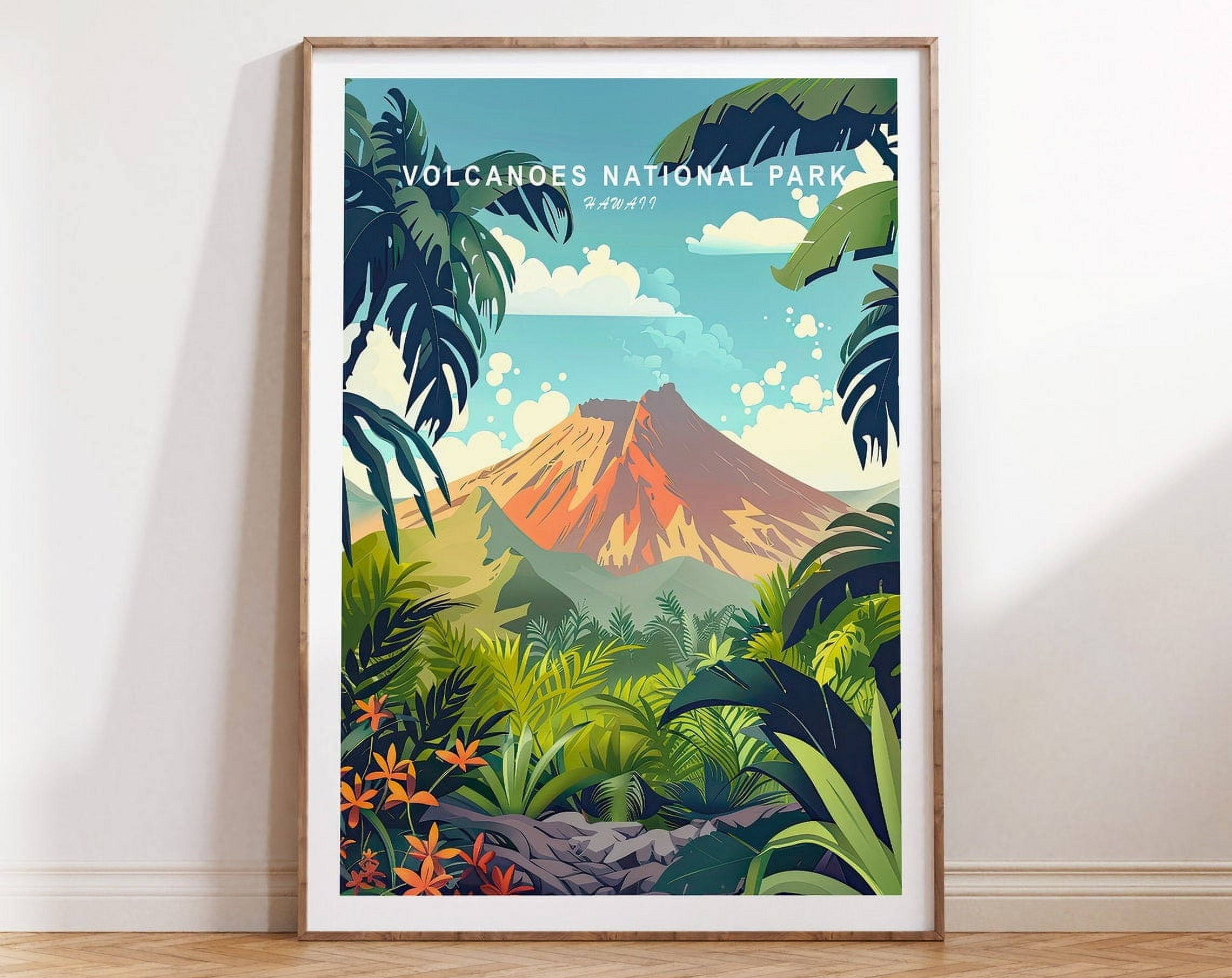 Kna Prints - Volcanoes National Park Hawaii Poster, Volcanoes Hawaii ...