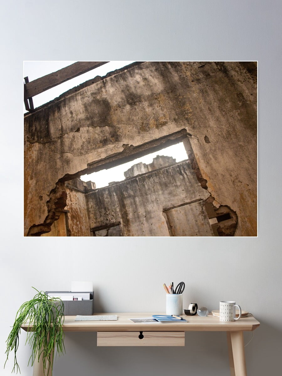 Kna Prints - Wall Worn Over Time 4 Poster , UNFRAMED-24x36 - Walmart.com