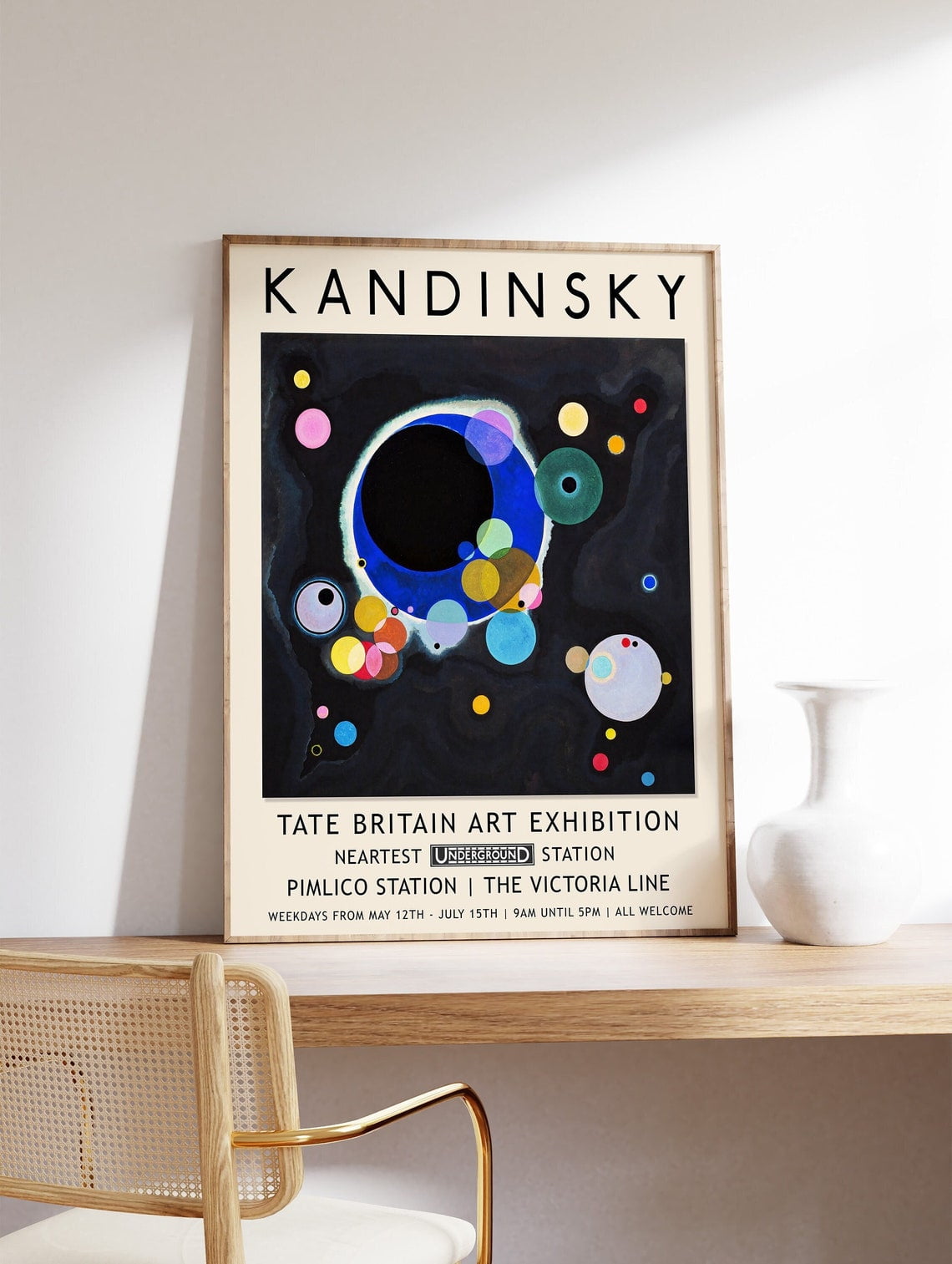 Kna Prints - Wassily Kandinsky Poster, Kandinsky Exhibition Print ...