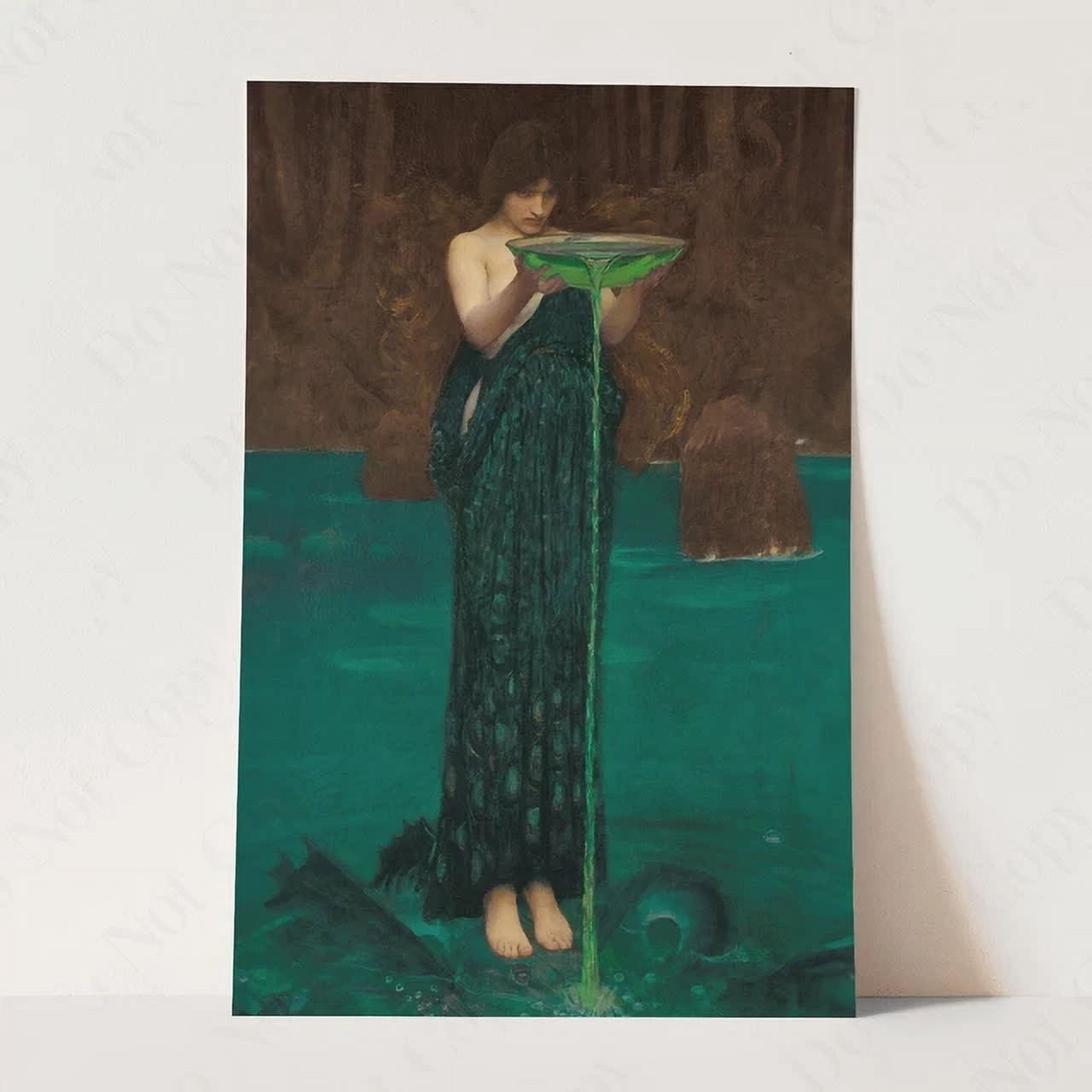 Kna Prints - Waterhouse Circe Invidiosa 1892 By John William Mythology ...