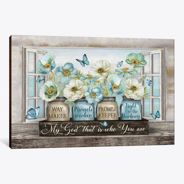 Kna Prints - Way Maker Miracle Worker My God That Is Who You Are Pastel ...