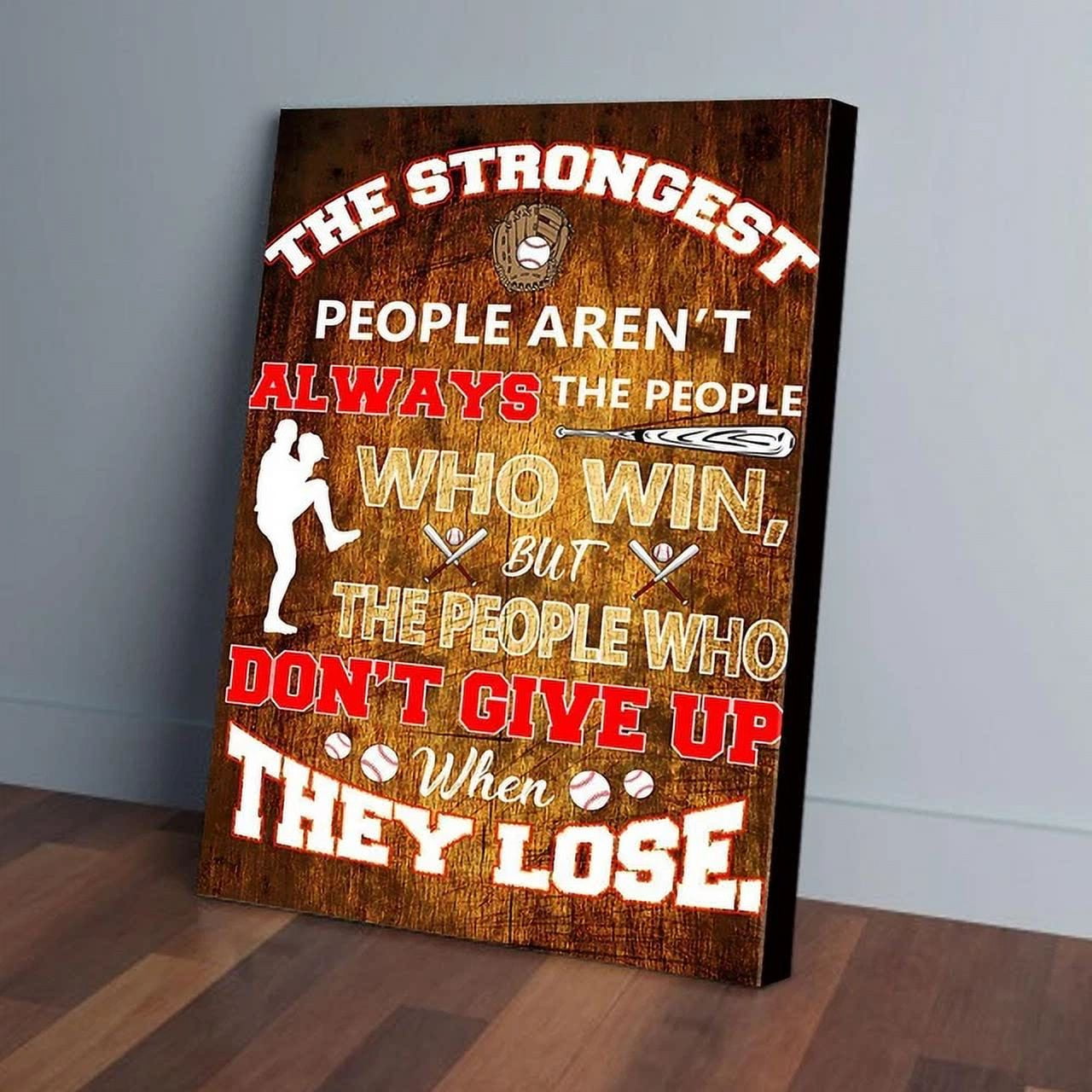 Kna Prints - What Make The Strongest Baseball Player, Wall Art Wall Art ...