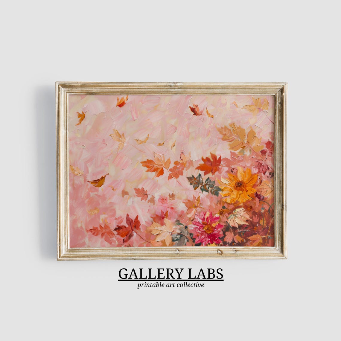 Kna Prints - Wildflower Print Â€¢ Fall Wall Art Â€¢ Autumn Painting Â ...