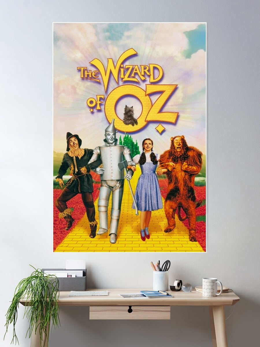 Kna Prints - Wizard Of Oz 1939 Vintage For Home Decor, Living Room ...
