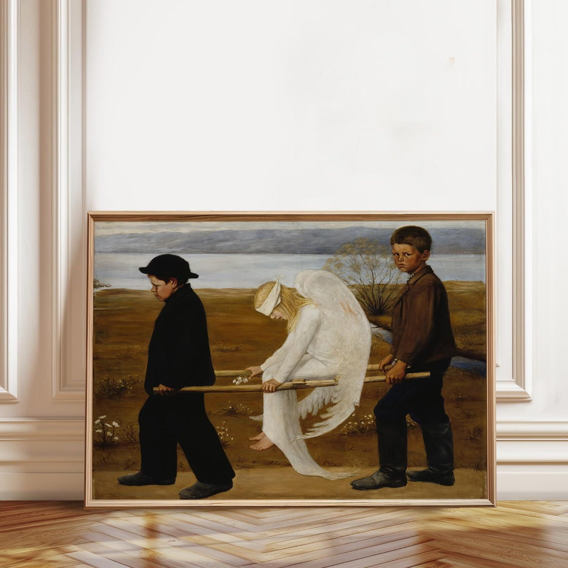 Kna Prints - The Wounded Angel By Hugo Simberg 1903 Angel Painting ...