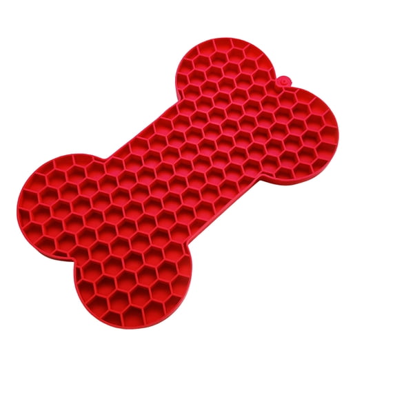 Kna Slow Feeder Lick Mat Pads With Suction Cups For Dogs And Cats Dog ...