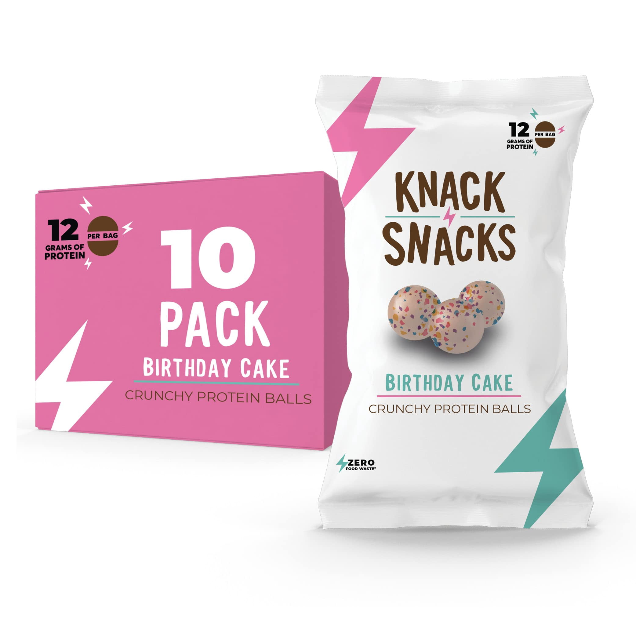 Knack Snacks | Crunchy IFF17 Protein Balls - Vanilla Birthday Cake ...