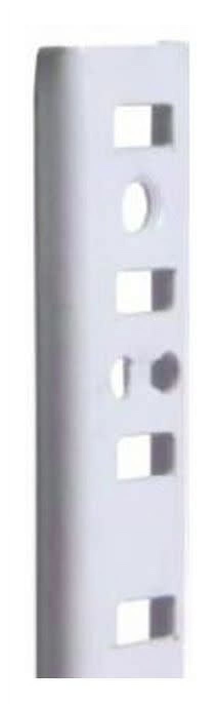 Knape And Vogt 255 48 255 Series 48" Long Single Slotted Track Shelf ...