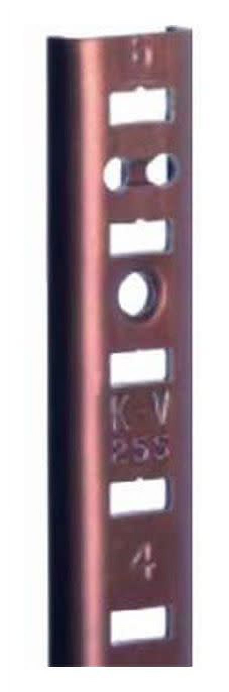 Knape And Vogt 255 60 255 Series 60" Long Single Slotted Track Shelf ...