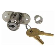 Perko 0931DP2BLK Flush Lock with Offset Adjustable Cam Bar - Walmart.com