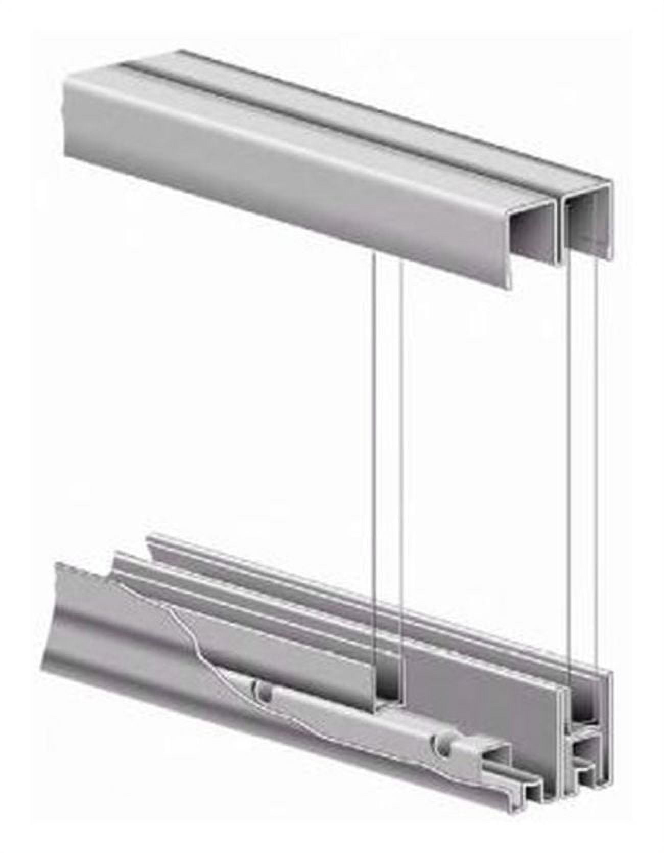 Knape And Vogt P992 4 48" Long Sliding Cabinet Door Track - Zinc ...