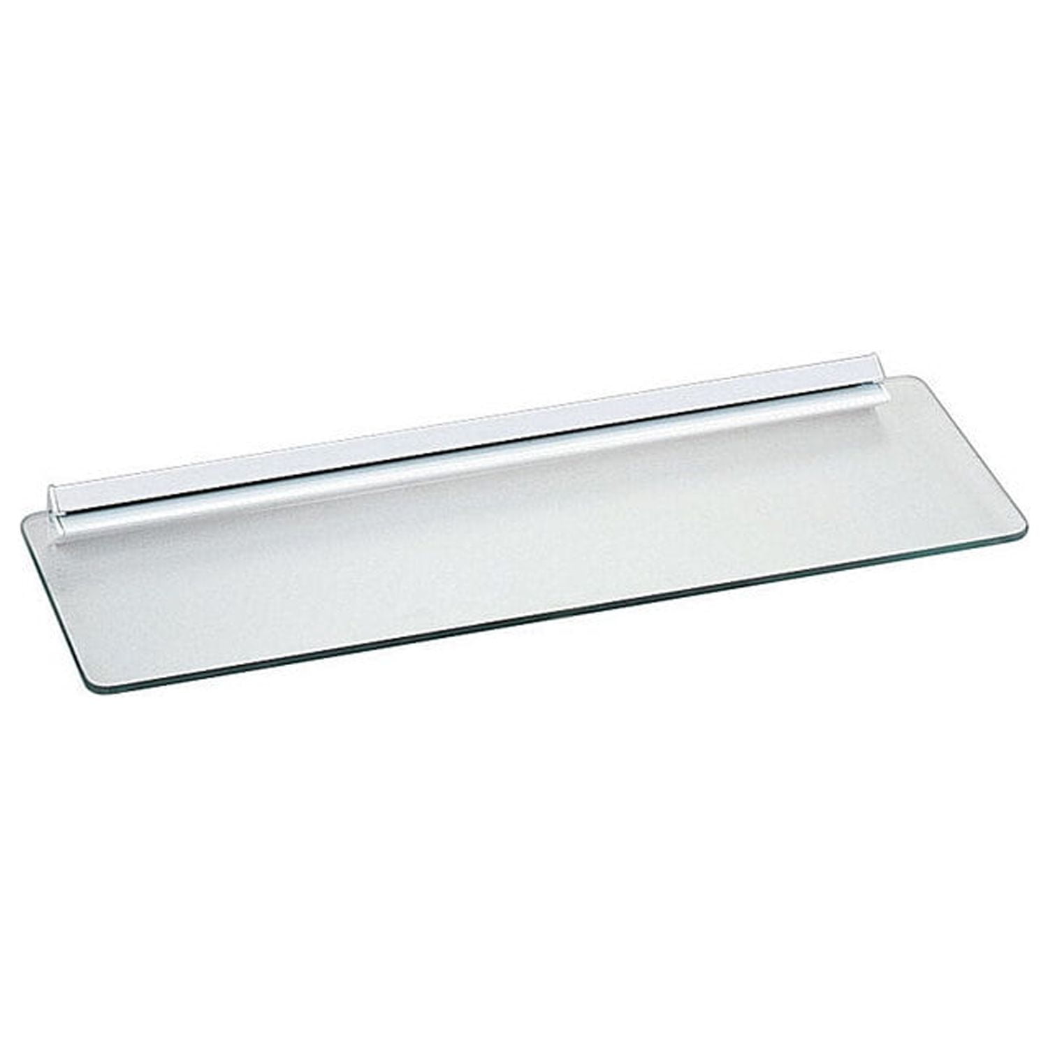 Knape & Vogt Clear Glass Shelf Kit, 1.75 in H x 18 in W x 6 in D ...