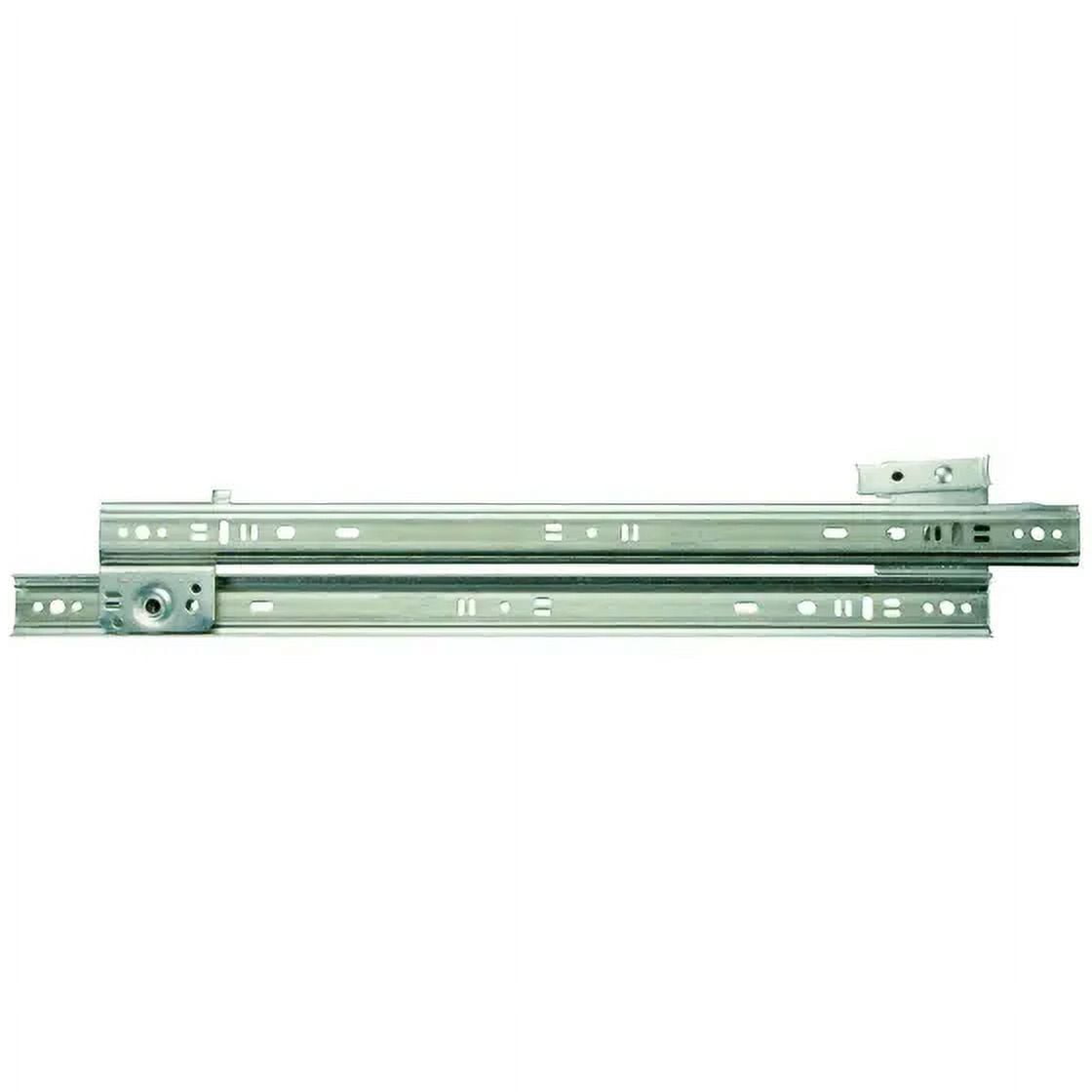 Knape & Vogt 1300P ZC 18 Side Mount Drawer Slides Pair 18 Inch Zinc ...