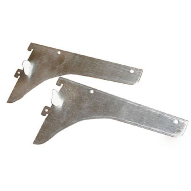 Knape & Vogt 14 in. Shelf Bracket - Stainless Steel - Walmart.com