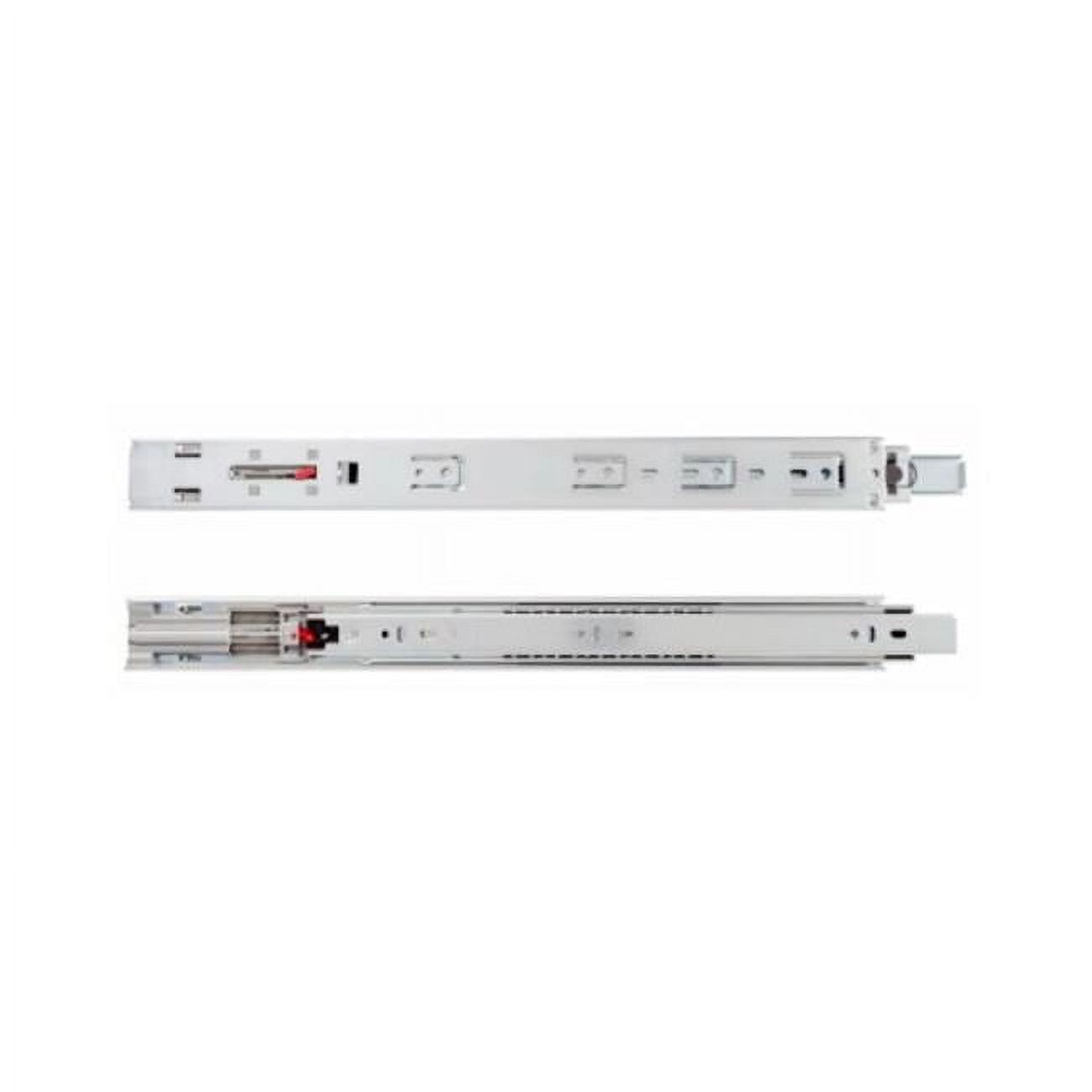 Knape & Vogt 18" 50lb Light Duty Soft Close Full Extension Drawer Slide ...