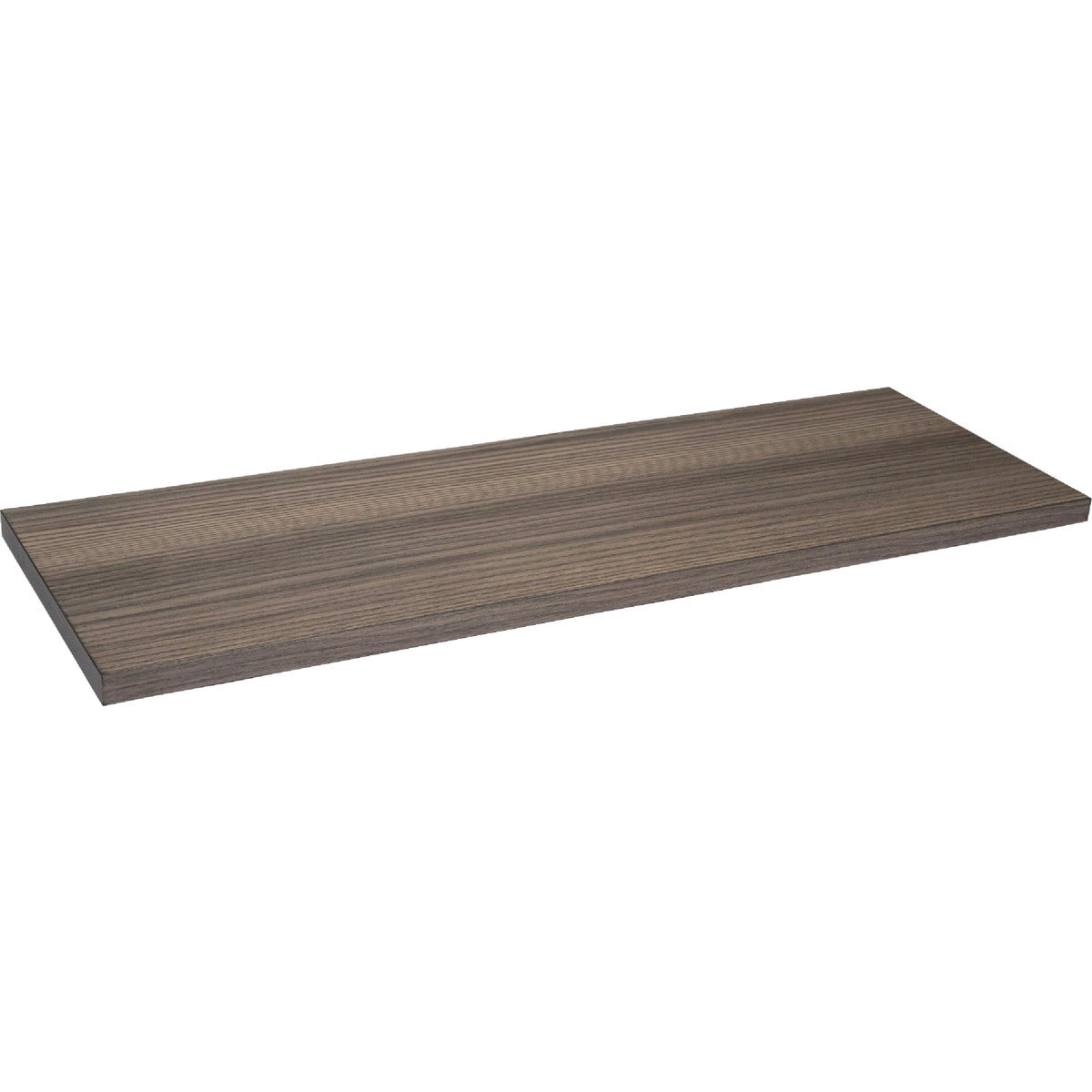 Knape & Vogt 244618 10 x 36 in. Melamine Decorative Shelf - Diamond Ash ...