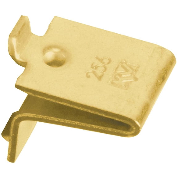 Knape & Vogt, Shelf Support, 256 Series Brass Mortise-Mount, 12-Count ...