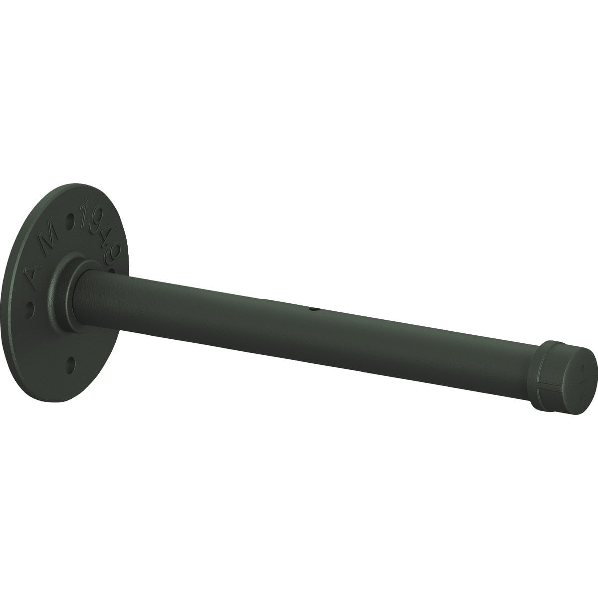 Knape & Vogt Birmingham 10 In. Industrial Straight Pipe Shelf Bracket ...
