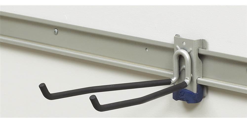 Knape & Vogt Matrix 13 in. L Rubberized Coating Black/Silver Steel ...