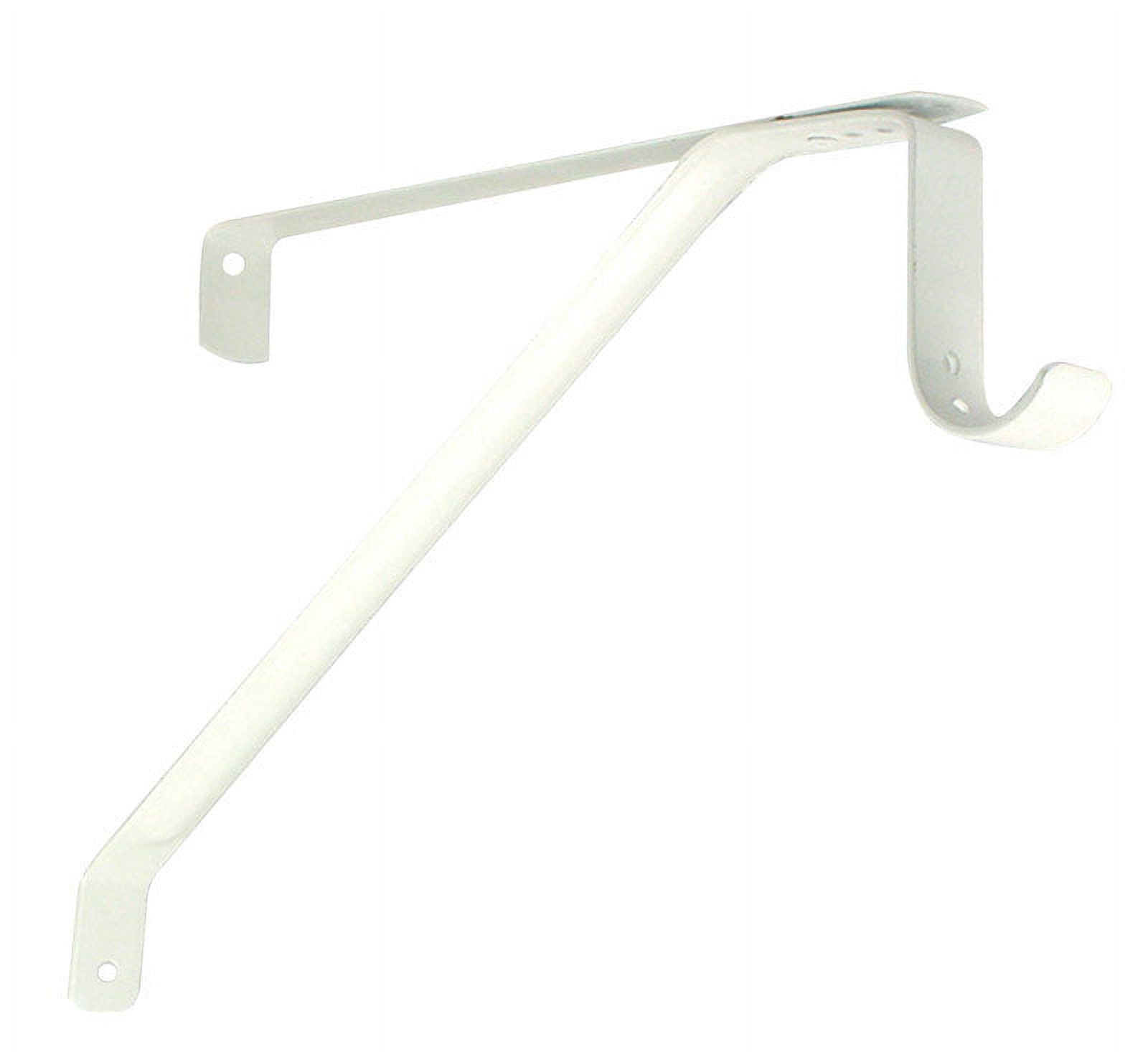 John Sterling Adjustable Shelf Bracket RP-0043-WT - Walmart.com