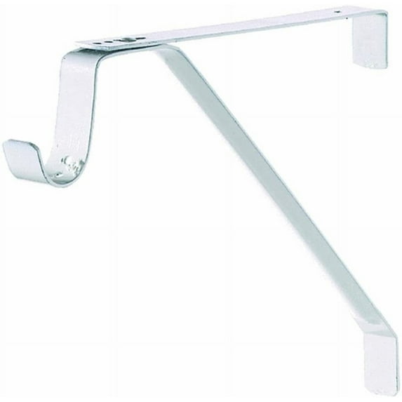 Knape & Vogt Mfg Co Shelf & Rod Bracket White RP-0043-WT - Walmart.com