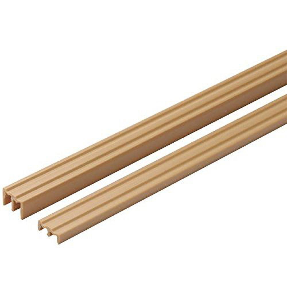 Knape & Vogt P2417TAN48 Plastic Sliding Door Track - Walmart.com