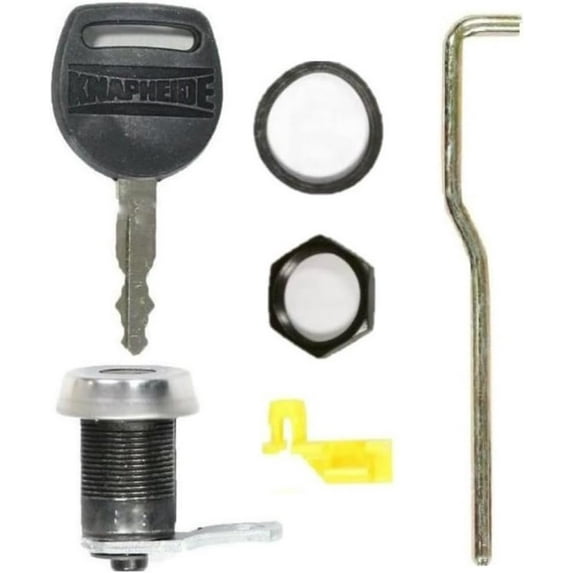 Knapheide 26100271, Replacement Lock & Key Kit for Rotary Latches, Key ...