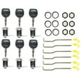 Knapheide 26109793, Set of (6) Replacement Lock & Key Kit for Rotary ...