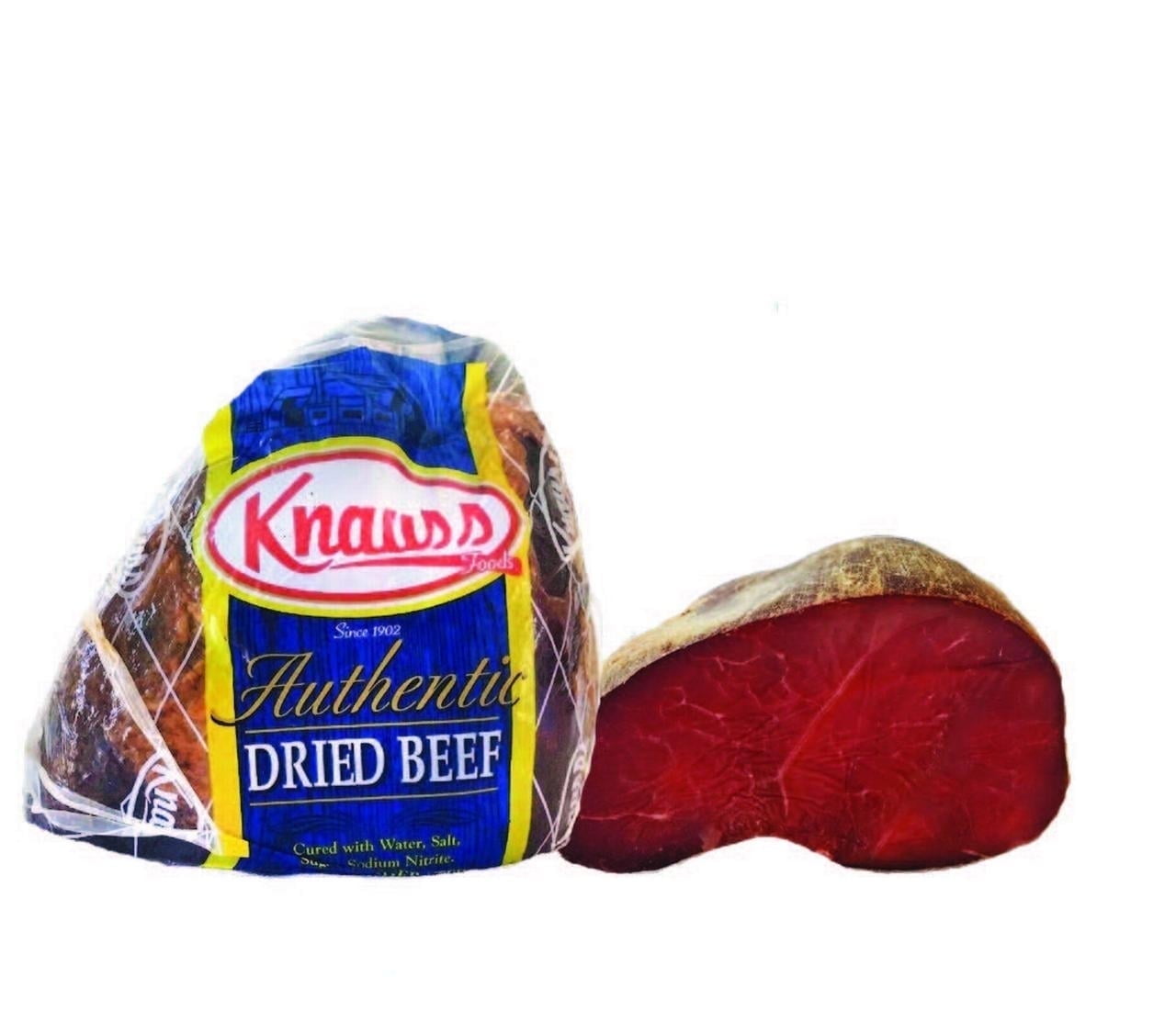 Knauss Dried Beef Knuckle Refrigerated (1/2) Piece 1 Pack - Walmart.com