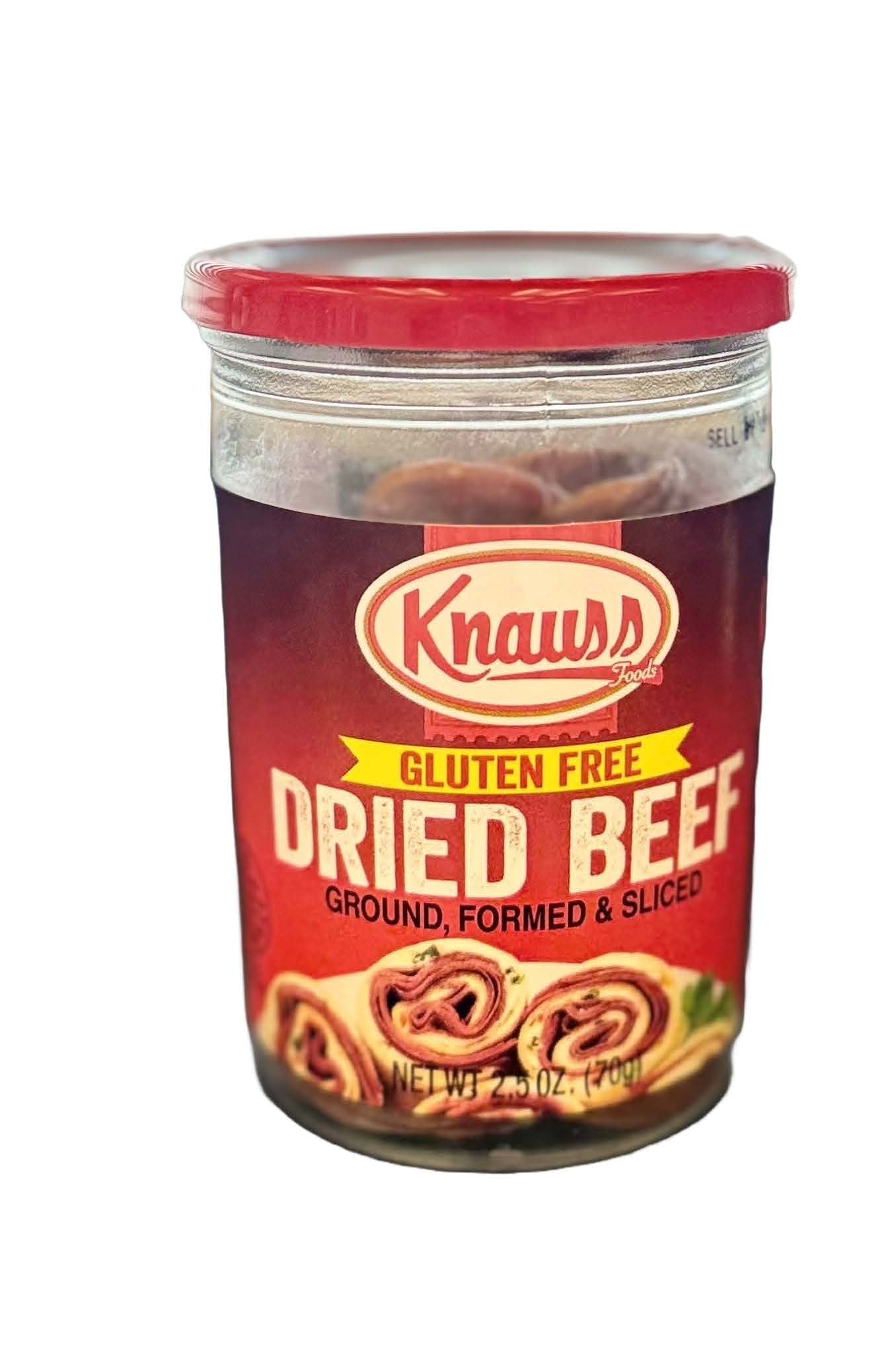 Knauss Sliced Dried Beef Jars 2.5 oz. (12 count) - Walmart.com