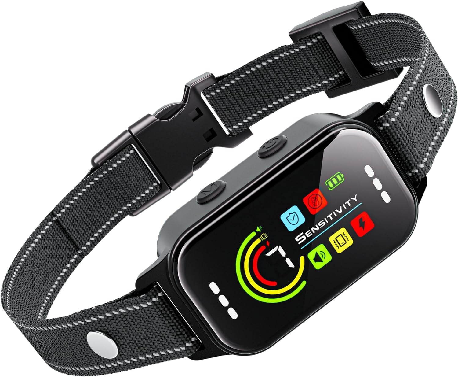 Knauue Rechargeable Bark Collar for All Dog Breed - Waterproof Anti ...