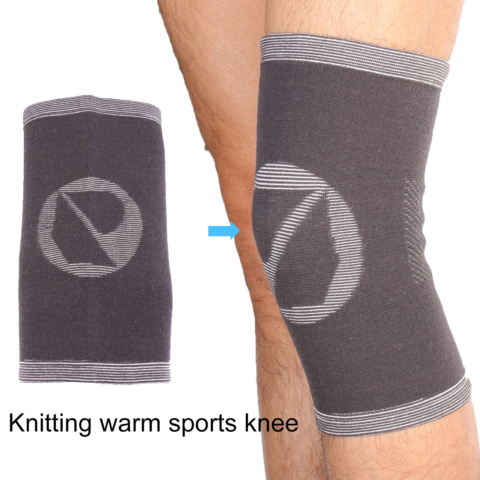 Knee Brace, Knee Compression Sleeve Support for Knee Pain, Running ...