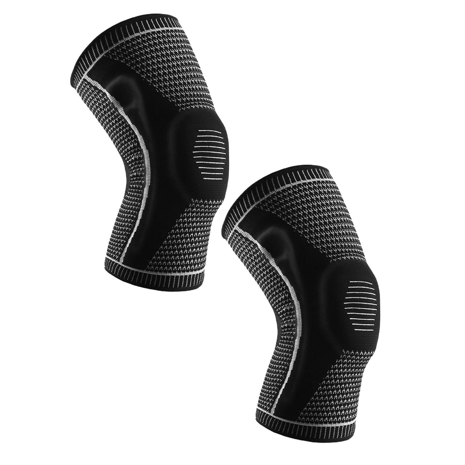 Knee Brace For Knee Support With Pad & Side Stabilizers Compression ...