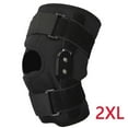 Knee Brace Hinged Compression Sleeve Joint Support Open Patella ...